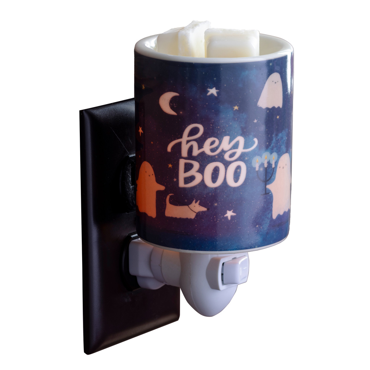Hey Boo Pluggable Fragrance Warmer | Candle Warmers