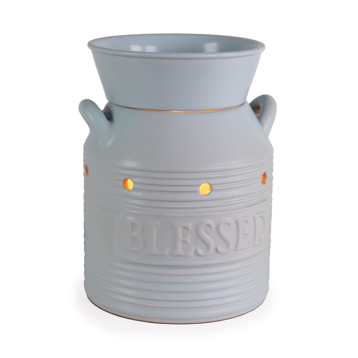Blue Blessed Illumination Fragrance Warmer | Candle Warmers